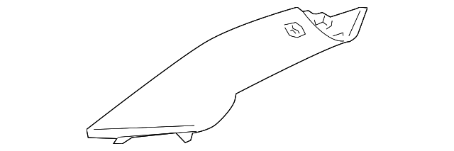 2007-2013 BMW Windshield Pillar Trim 51-43-6-954-668 | OEM Parts Online