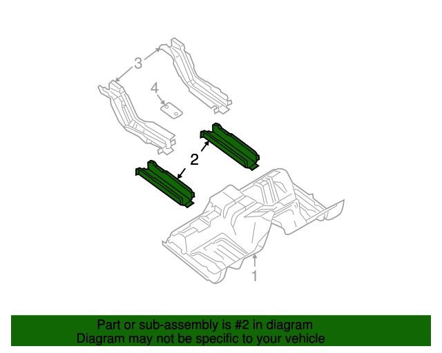 2003-2017 Ford Front Side Member 2l1z7810121aa | TascaParts.com