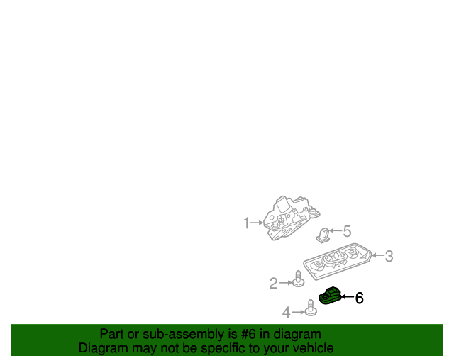 2017-2019 Chevrolet Cruze Switch 13422270 | TascaParts.com