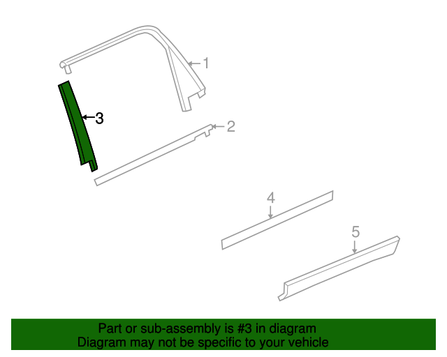 22825480 - OEM GM APPLIQUE GMPartsCenter.net | GM Parts Center
