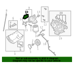 2019-2024 Ford Gasket K2GZ6840A | TascaParts.com