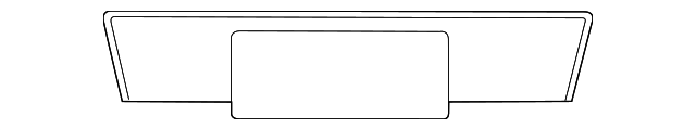 2010-2015 Audi Q7 License Bracket 4L0-807-285-H-3FZ | Audi OEM Parts Guy