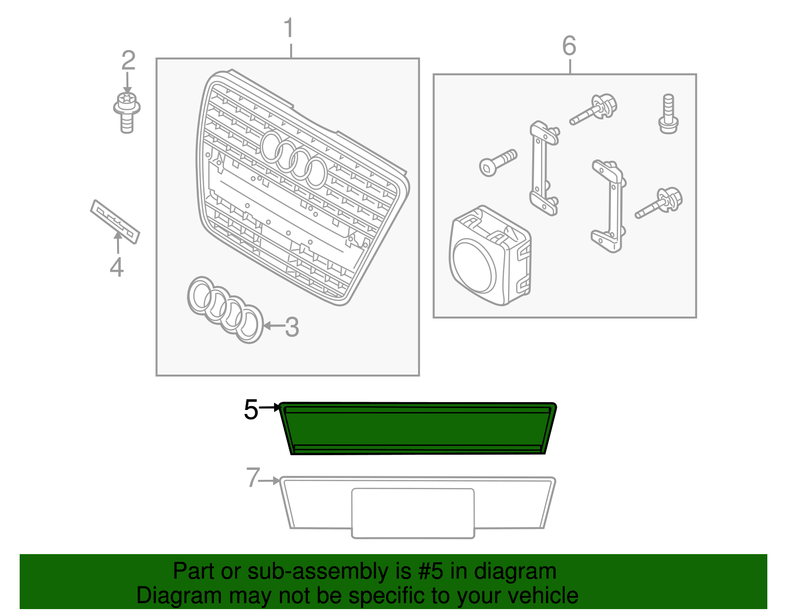 2007-2015 Audi Q7 Trim Panel 4L0-807-287-A-T94 | OEM Parts Online