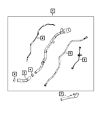 2017-2025 Chrysler Pressure Sensor And Tube 52029811AB | Mopar eStore