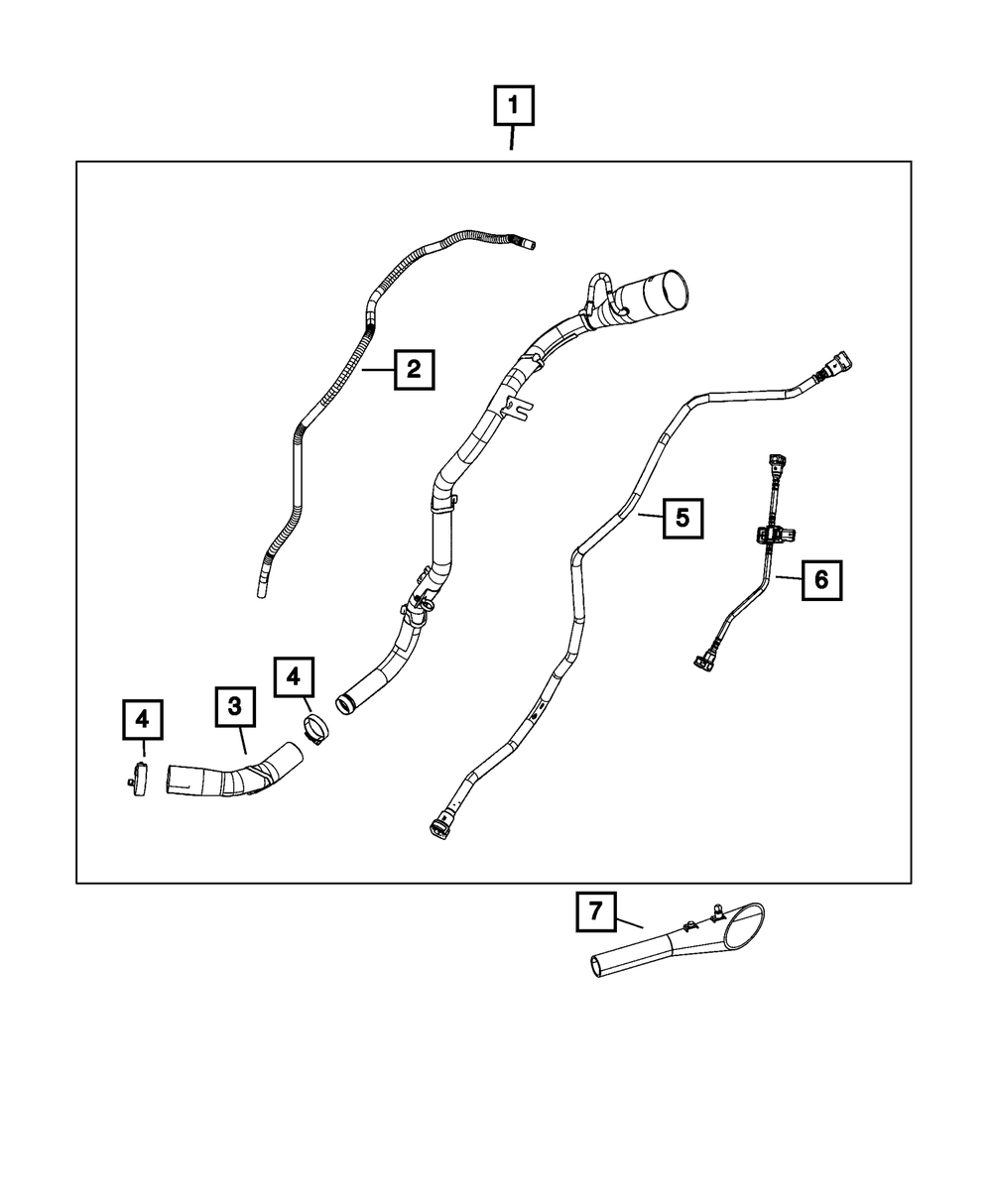 2017-2025 Chrysler Pressure Sensor And Tube 52029811AB | Miracle Mopar