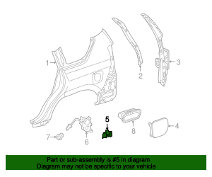 2006-2023 Lexus Fuel Door Spring 77360-0R010 | OEM Parts Online