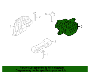 2014-2024 Mini Mount 22-31-6-853-449 | BMW Parts