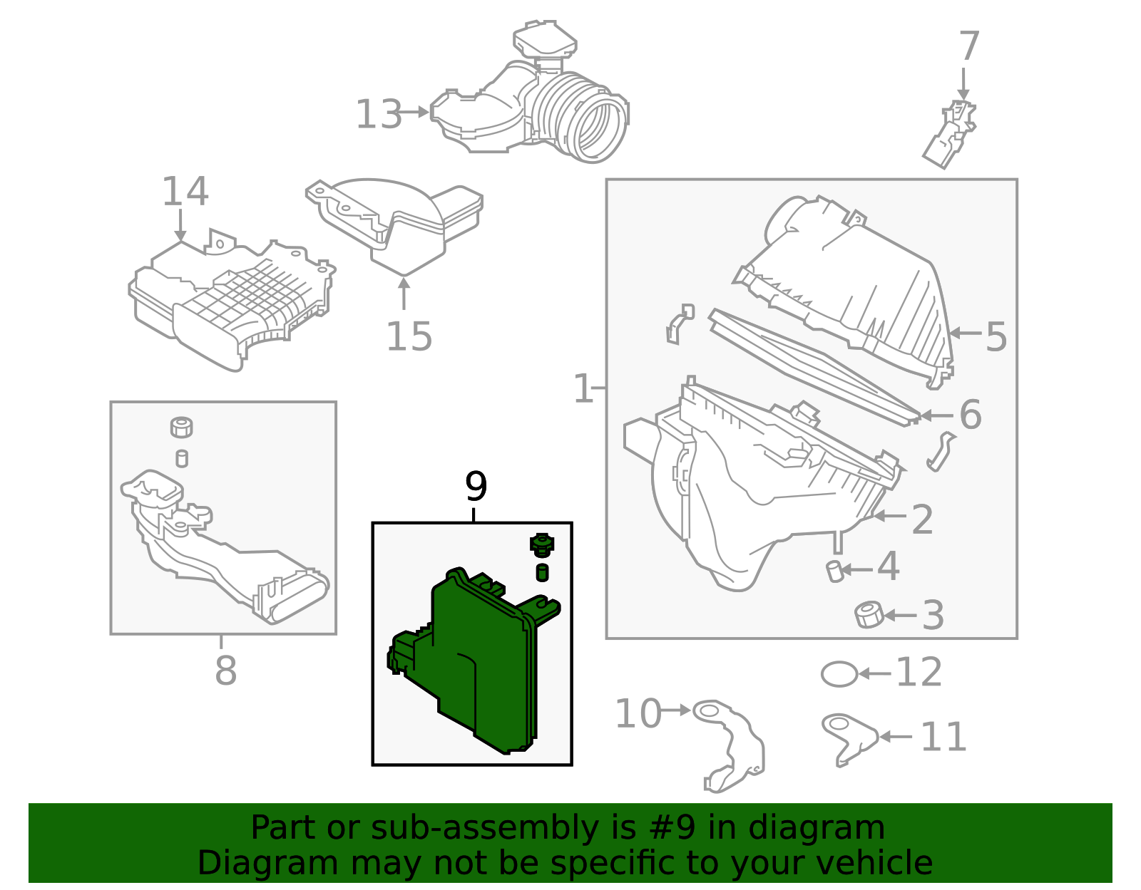 16585-6CA0A - 2019-2025 Nissan Altima - Resonator | Anicra Nissan Parts