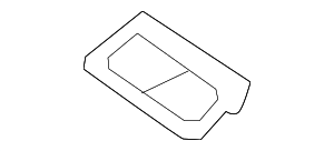 257-868-01-00-8T92 - Child Restraint Anchor Plate Cap 2019-2023 ...
