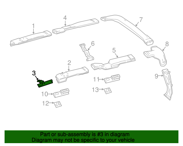 447-695-07-00 - Front Duct Bracket 2016-2020 Mercedes-Benz Metris ...