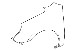 2010-2017 Chevrolet Equinox Panel-F/Fdr Otr (Rh) 22846918 | GM Parts Center