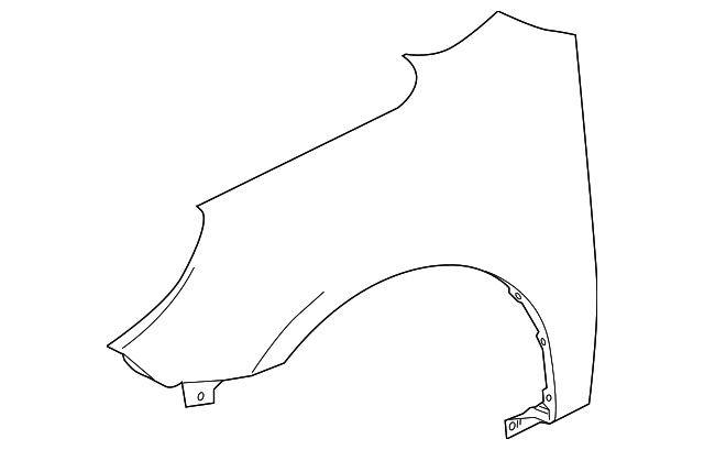 2010-2017 Chevrolet Equinox Front Passenger Side Fender 22846918 GM ...