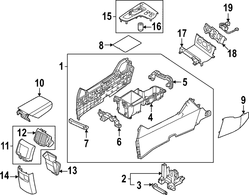 2023-2025 Kia Sportage | Air Outlet Vent | 97040-DW000 | Kia Auto Parts