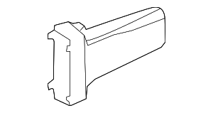 2012-2023 Land Rover Door Check Cover BFM500020 | JaguarParts.com