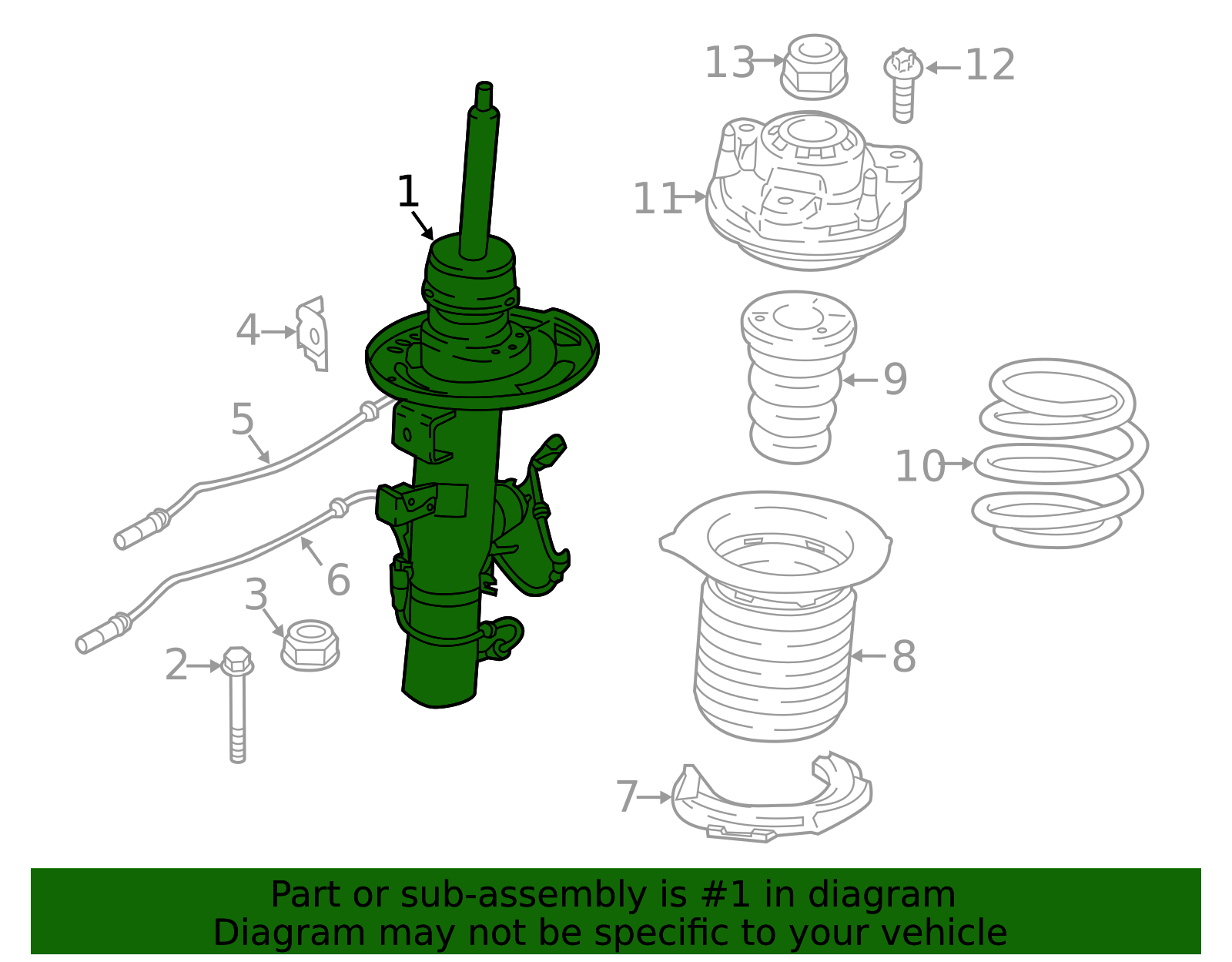 37-10-6-887-933 - 2018-2024 BMW - Strut Assembly | Buy BMW Parts Now