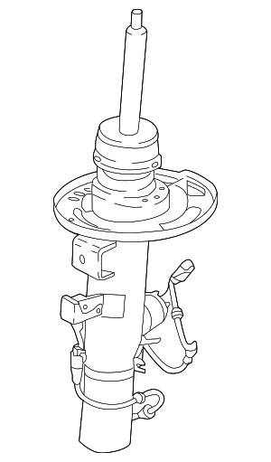 31316871780 - 2018-2020 BMW Strut (31-31-6-871-780) | BMW of South ...
