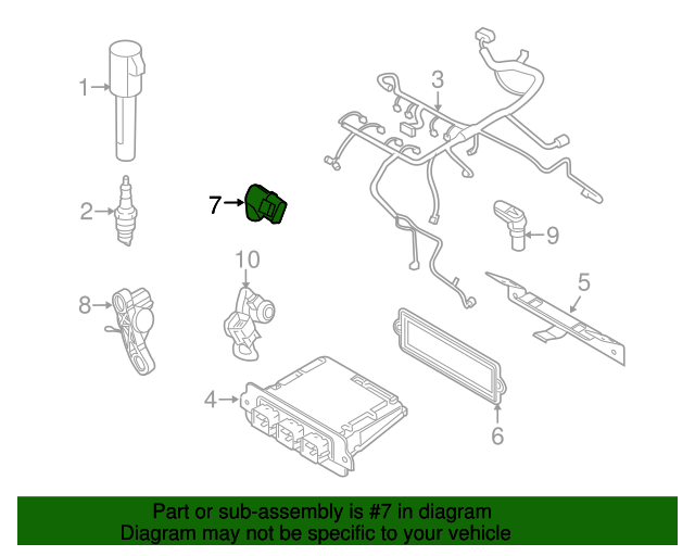 2001-2022 Ford Sensor 1S7Z-9F479-AD | Varsity Ford
