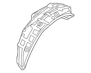 KD53-56-1J1 - Splash Shield - 2013-2016 Mazda CX-5 | Mazda Parts Factor