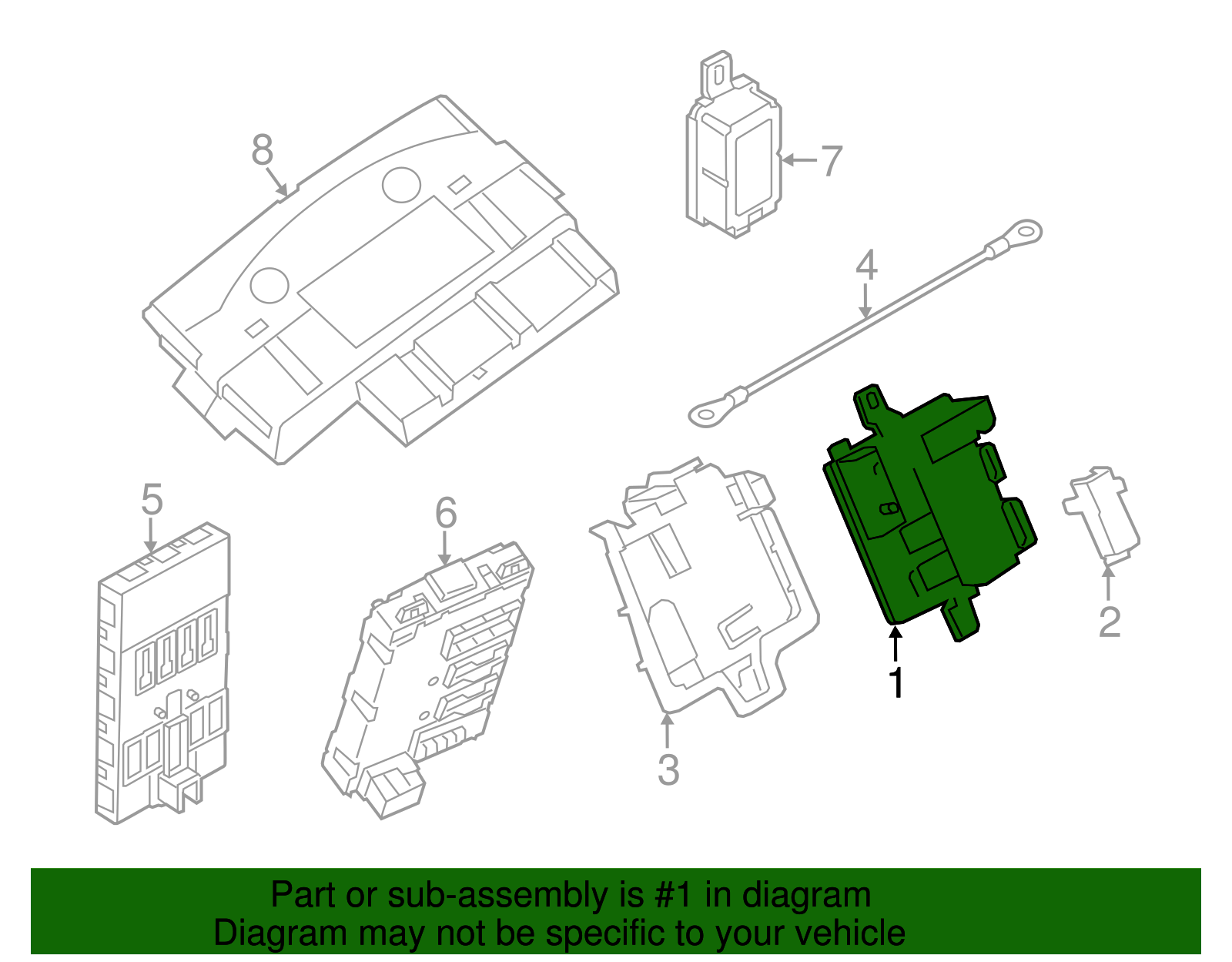 12-63-8-645-514 - Integrated supply module 2012-2018 BMW | AutoNation Parts