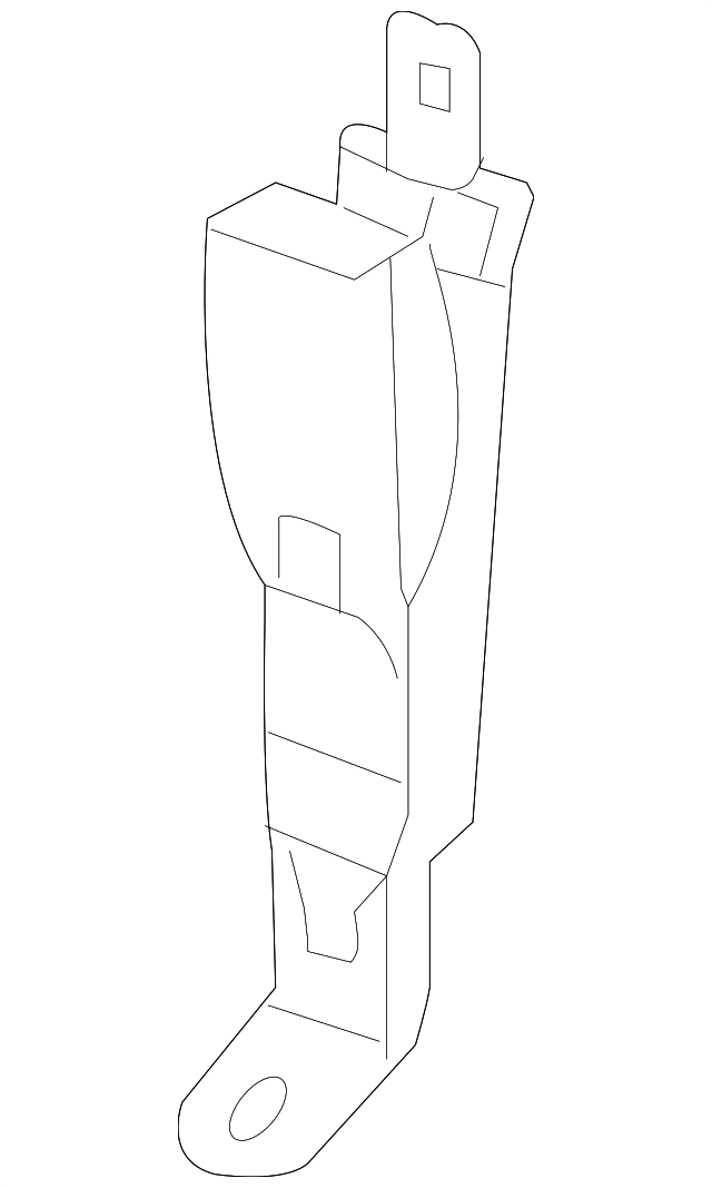 2011-2025 GM Medium Dark Pewter II Rear Seat Belt with Buckle 19300349 ...