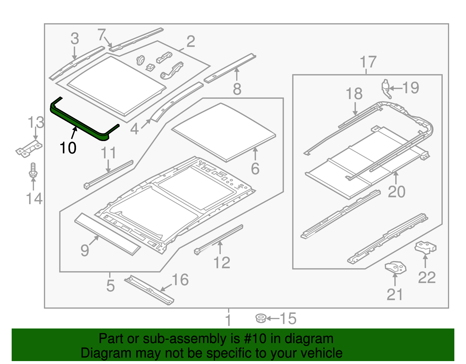 2013-2019 Hyundai Deflector 81641-2W000 | OEM Parts Online