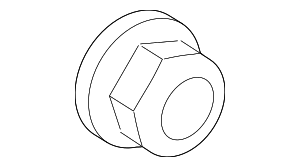 W520214-S440 - Stabilizer Link Nut 2003-2025 Ford | Ford Parts Direct