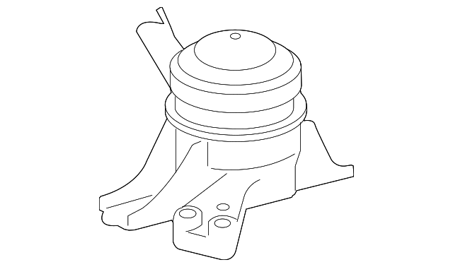 12305-21200 - Mount - 2007-2012 Toyota Yaris | Nucar Toyota Parts
