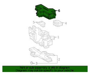 2021-2024 Toyota Venza Relay Cover 82662-42720 | OEM Parts Online