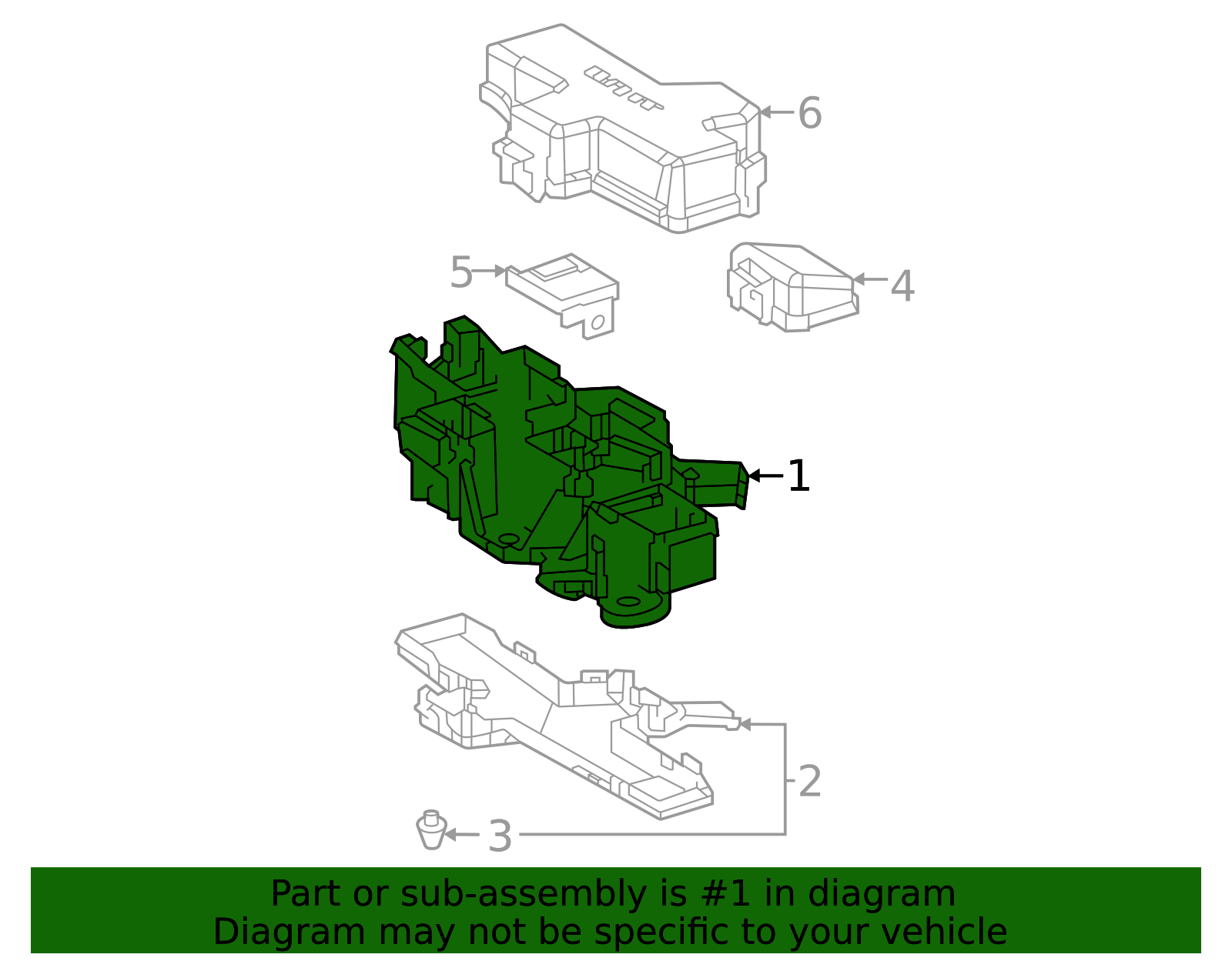 2021-2024 Toyota Venza Fuse & Relay Box 82740-42070 | OEM Parts Online