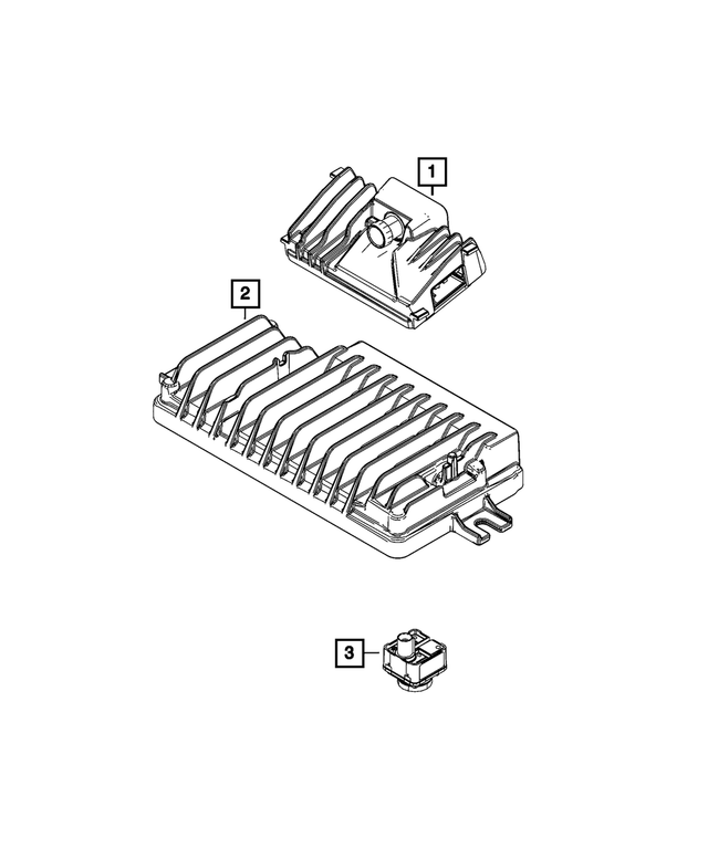 2023-2024 Dodge Hornet Surround View Camera 68606853AA | My Mopar Parts