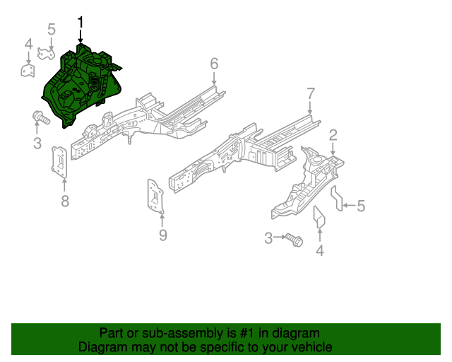 Genuine OEM Apron Assembly Part# 64502-D3000 Fits 2016-2021 Hyundai ...