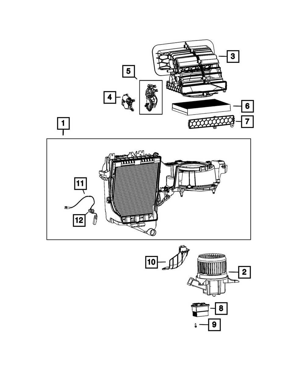 2015-2023 Mopar Wiring Clip 68173964AA | Mopar eStore
