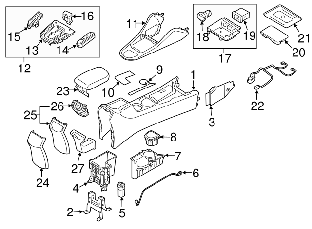 96125-G2000 - Charging Port 2017-2022 Hyundai | AutoNation Parts