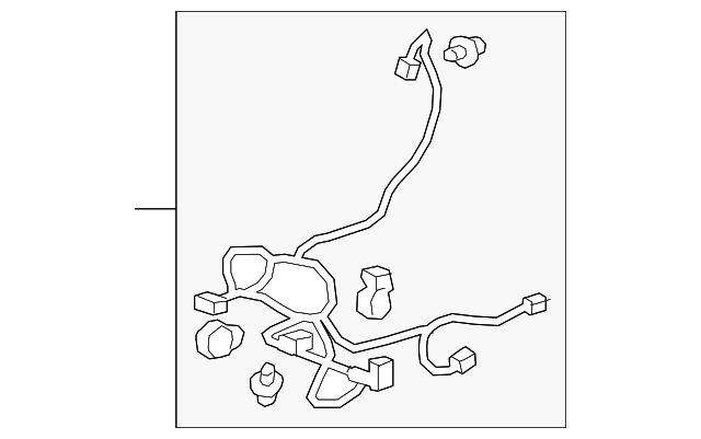 81606-TBA-A71 - Cord, L Front Power Seat 2016-2021 Honda | Honda Parts ...