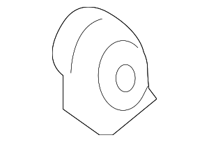 2009-2023 Nissan Stabilizer Bar Bushing 54613-9NR0A | TascaParts.com