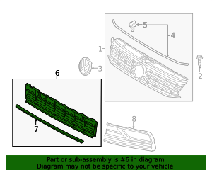 2016-2018 Volkswagen Passat OEM NEW 2016-2018 VW Volkswagen Passat SEL ...
