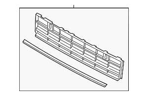 2016-2019 Volkswagen Passat Lower Grille 561-853-671-H-RYP | OEM Parts ...