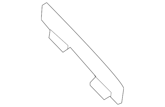 167-885-77-05 - Outer Molding 2020-2023 Mercedes-Benz GLS 450 ...