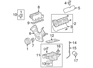 2005-2009 Land Rover Valve Cover Gasket LR007652 | Express Land Rover Parts