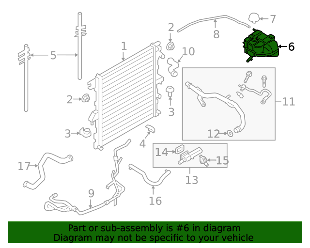 EB3Z-8A080-E - Reservoir 2019-2023 Ford Ranger | Ford OEM Parts Direct