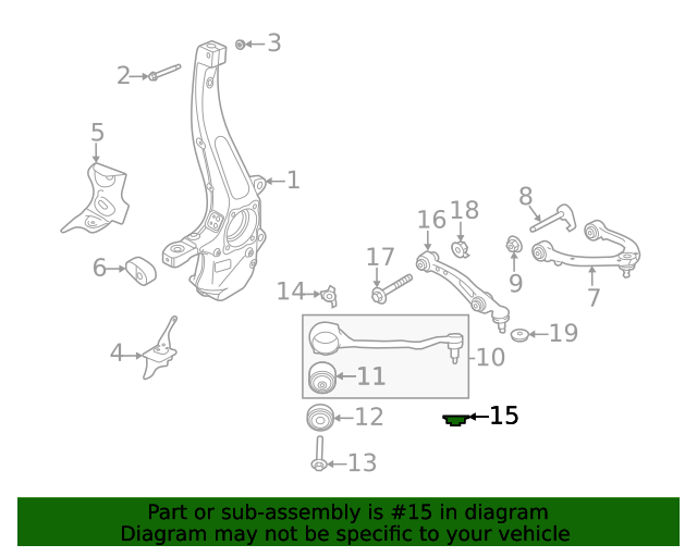 Genuine OEM Ft Lower Control Arm Castle Nut Part# LR034221 Fits 2017 ...