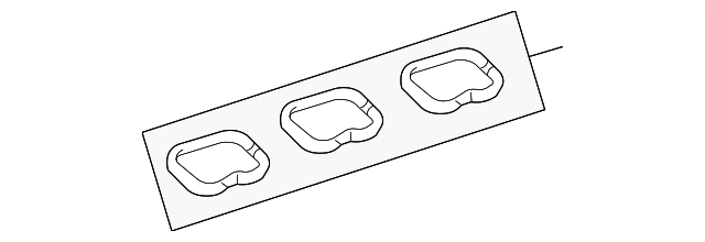 2016-2024 GM Upper Intake Manifold Gasket Kit 12700744 GM ...