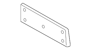 Genuine BMW 51-11-9-451-172 | License Bracket | FREE Shipping on Most ...
