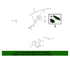 2008-2012 Ford Escape Passenger Inflator Module 8L8Z-78044A74-AB ...