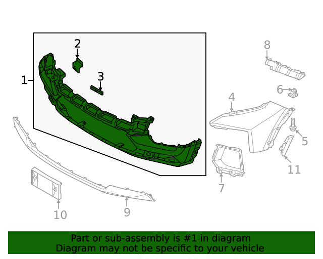 2022-2024 Hyundai Santa Cruz Bumper Cover 86560-K5000 | OEM Parts Online