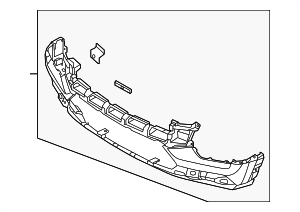 2022-2024 Hyundai Santa Cruz Bumper Cover 86560-K5000 | OEM Parts Online