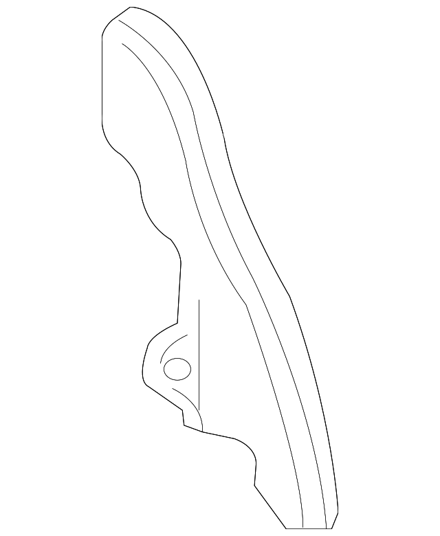 74281-TS8-A50 - Pad R Front Fender Partition - 2014 2015 Honda Civic ...