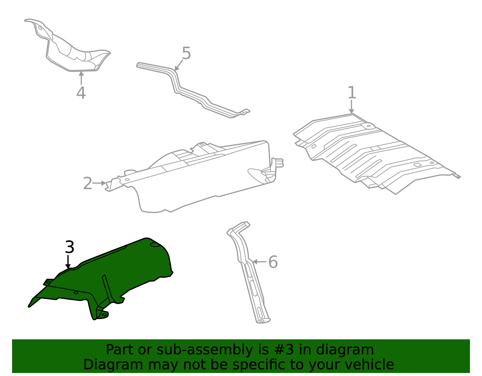 2019-2024 Toyota 2019-2024 Toyota - Exhaust Heat Shield 58153-0R020 ...