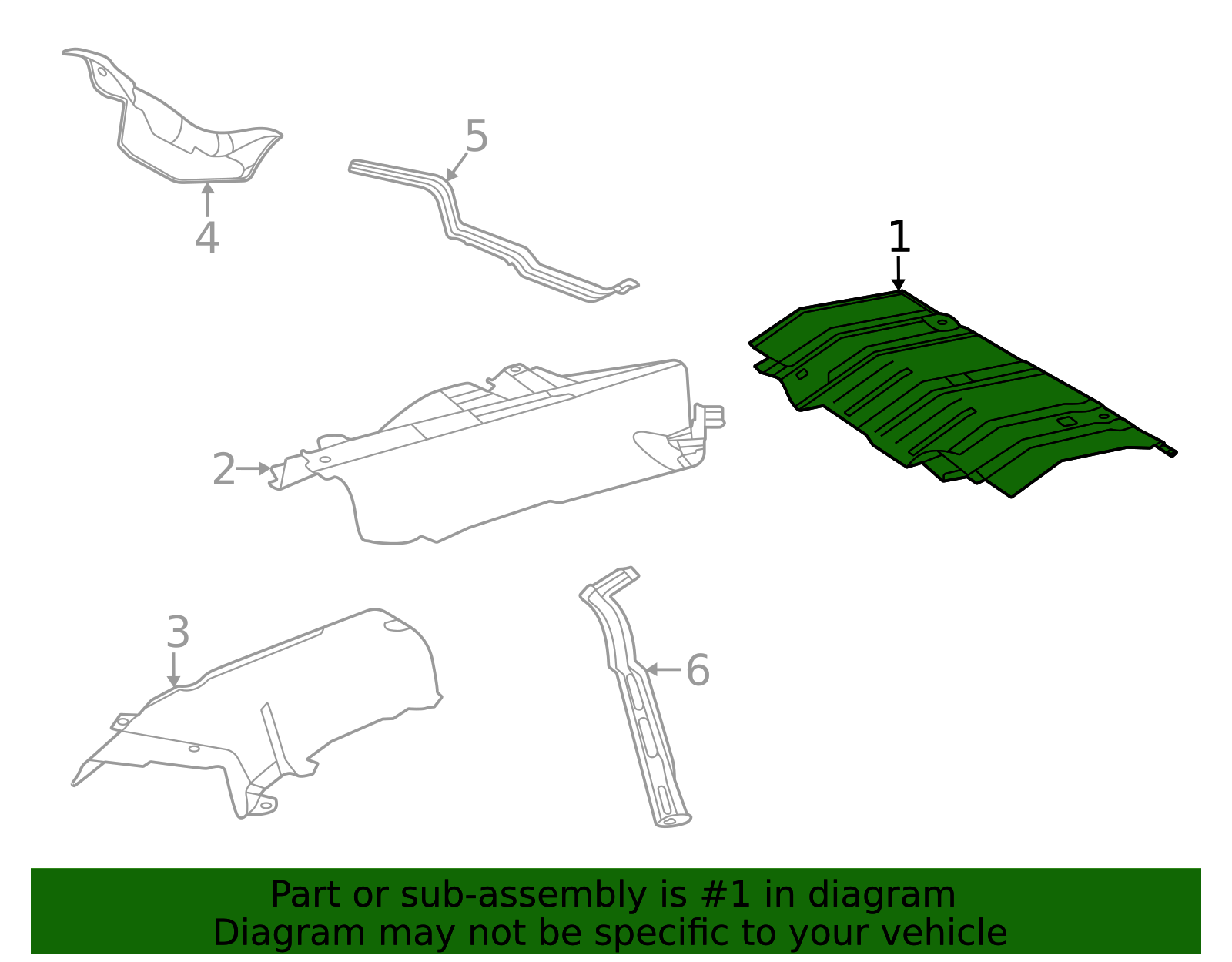 2019-2024 Toyota Exhaust Heat Shield 58327-0R030 | Retail Performance ...