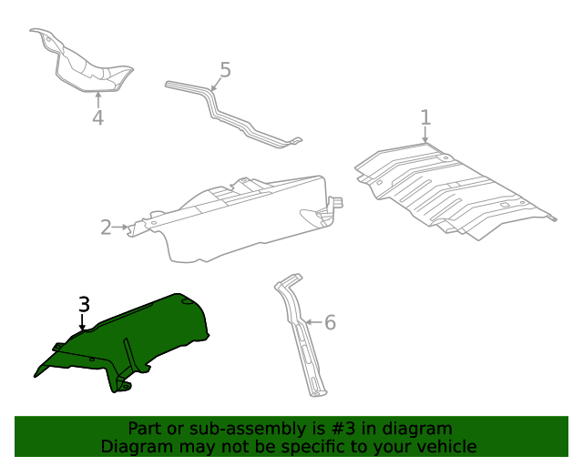 2019-2023 Toyota Exhaust Heat Shield Nut 58153-0R020 | Toyota Parts
